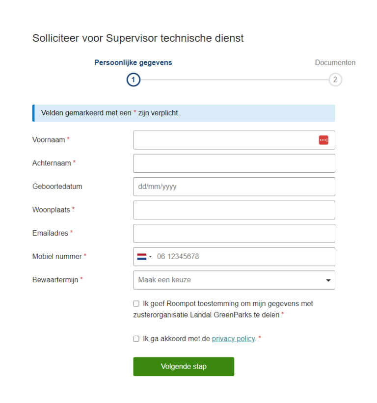 Recruitment administratie - Ubeeo