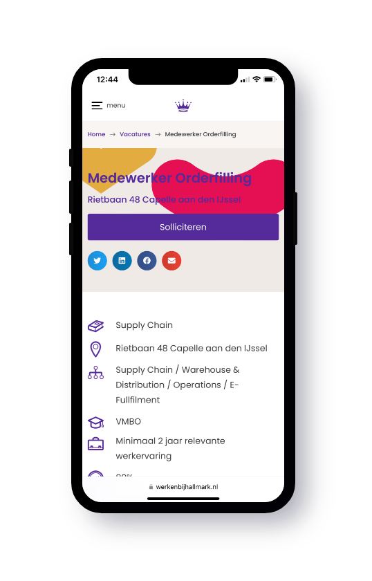 Candidate experience - Ubeeo