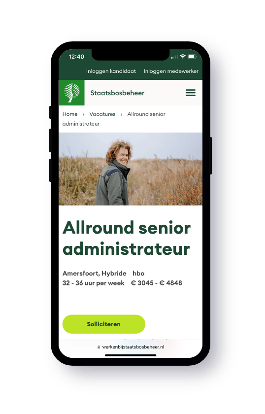 Candidate experience - Ubeeo